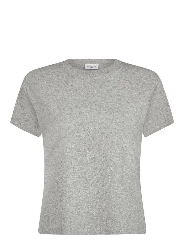Serena Bute Classic Cotton Short Sleeve T-shirt - Grey