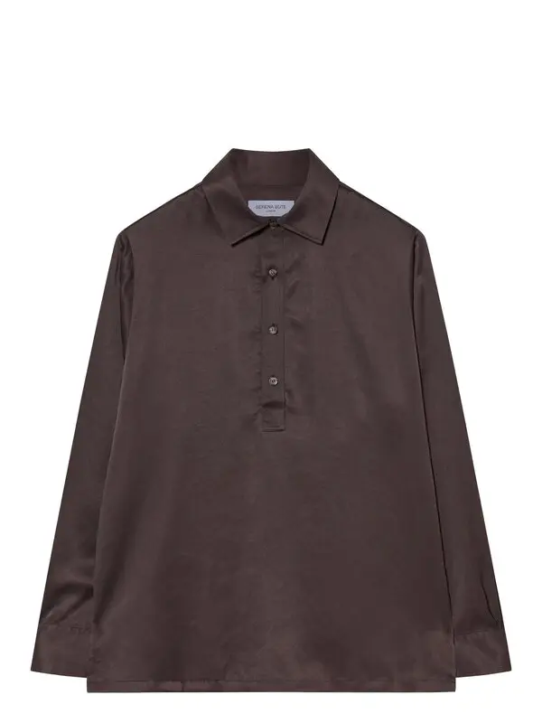 Serena Bute George Shirt - Brown
