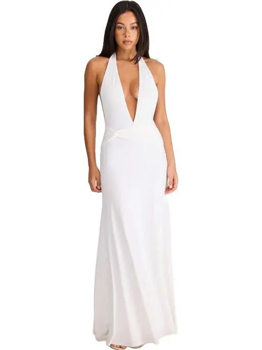 SASHA THERESE Antoinette Maxi Dress - White
