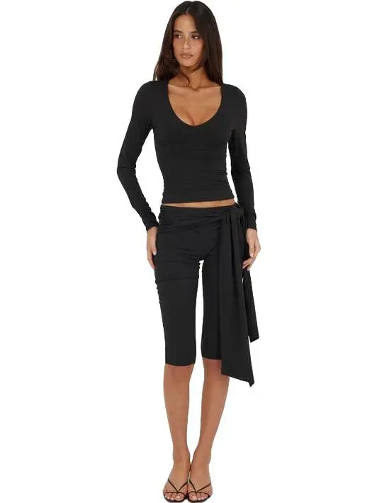SASHA THERESE Elvira Capri - Black