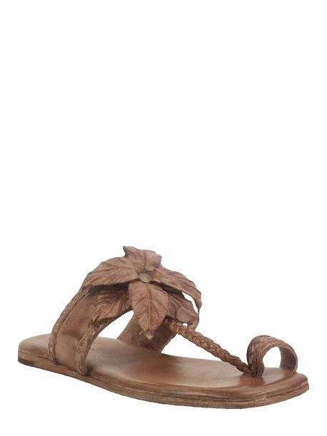 Bed Stu Isobel Toe Loop Sandal - Tan Dd