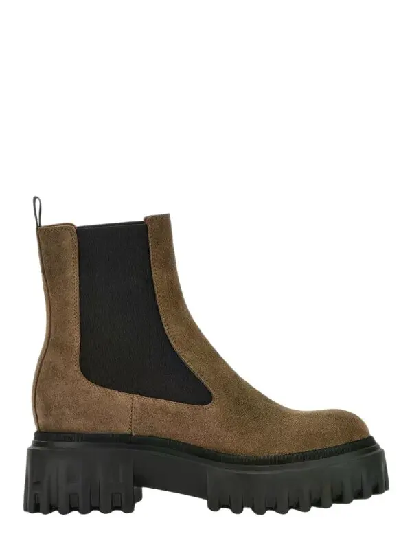 Hogan H700 Ankle Boots - Brown