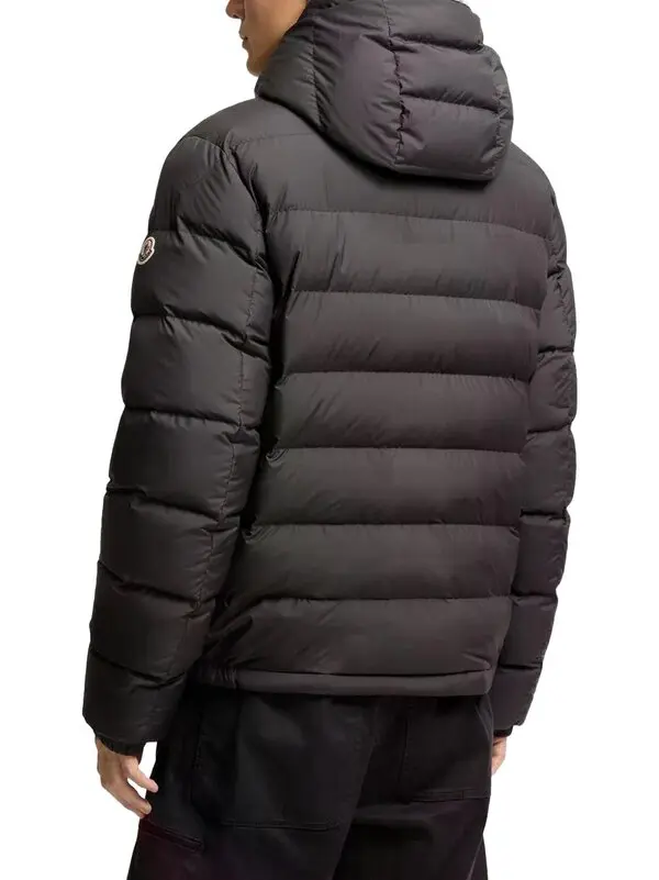 Moncler Padded Hooded Jacket - Black