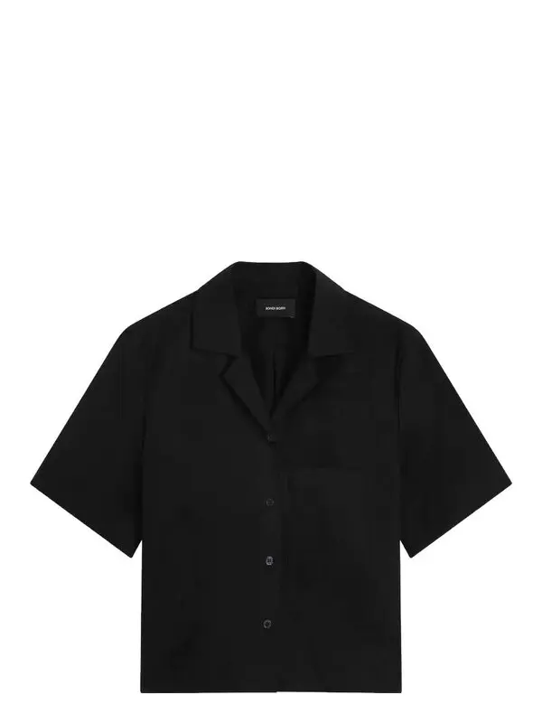 Bondi Born Kyoto Short-sleeve Shirt - Black