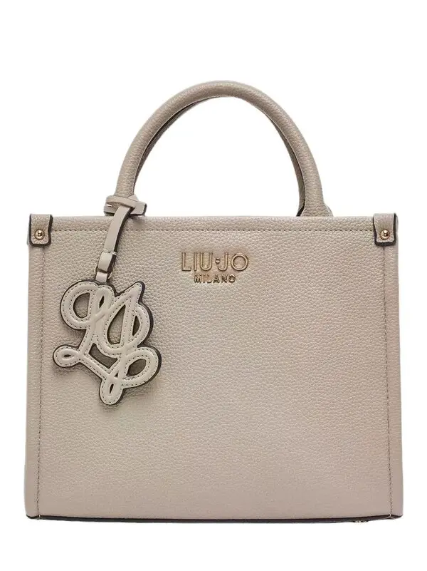 Liu Jo Small Bag With Charm - Neutrals