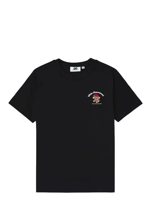 CHOCOOLATE Graphic-print Cotton T-shirt - Black