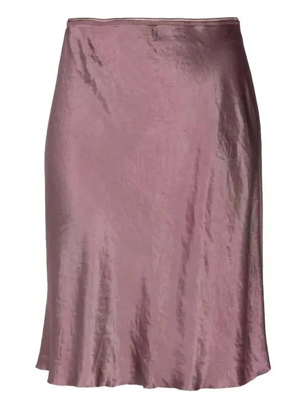 Vince Satin-effect Mini Slip Skirt - Purple