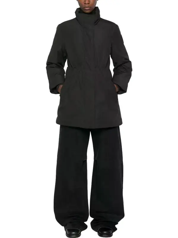 Canada Goose Padded Hooded Jacket - Black