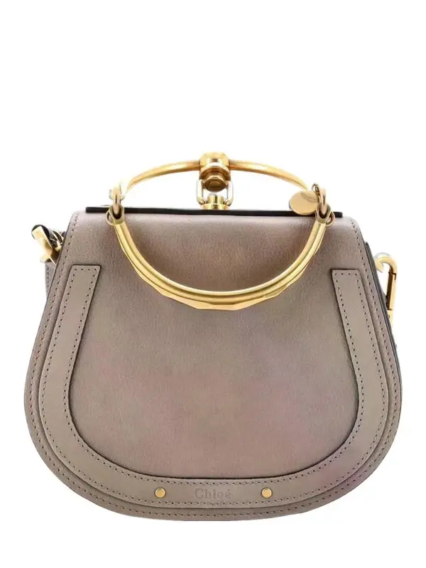 Chloé Nile Leather Small Crossbody Bag - Brown
