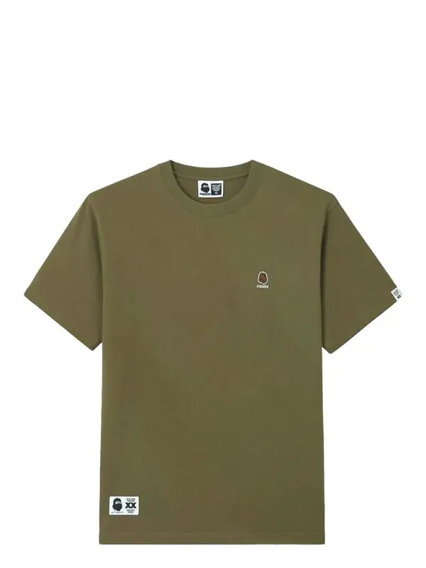 FINGERCROXX Logo-patch Cotton T-shirt - Green