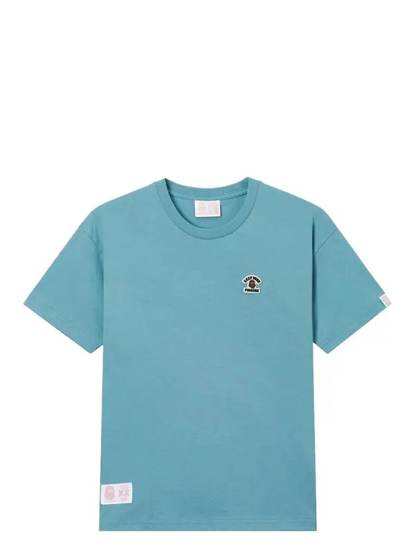 FINGERCROXX Logo-patch T-shirt - Blue