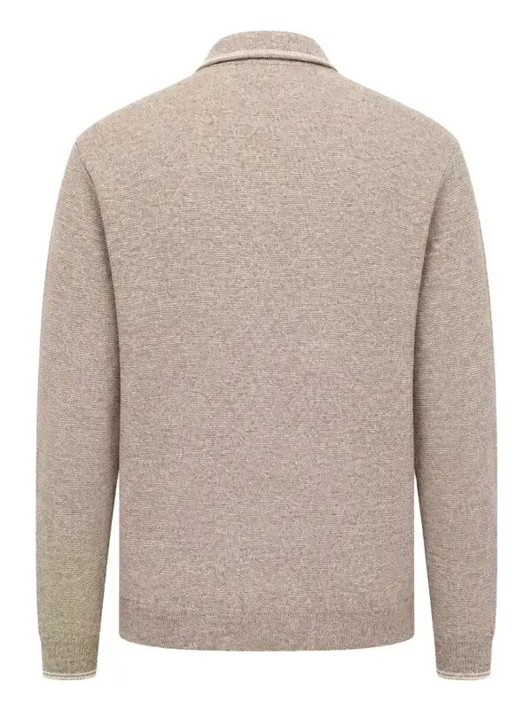 Paul & Shark Fine-knit Long-sleeve T-shirt - Neutrals