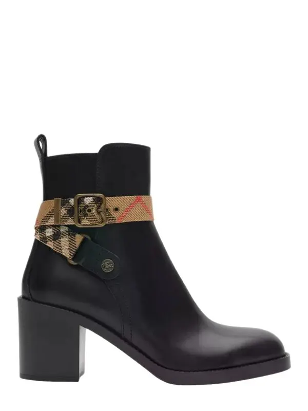 Burberry Huntley Ankle Boots - Black