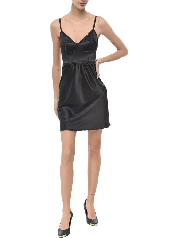 Adidas Satin Dress - Black
