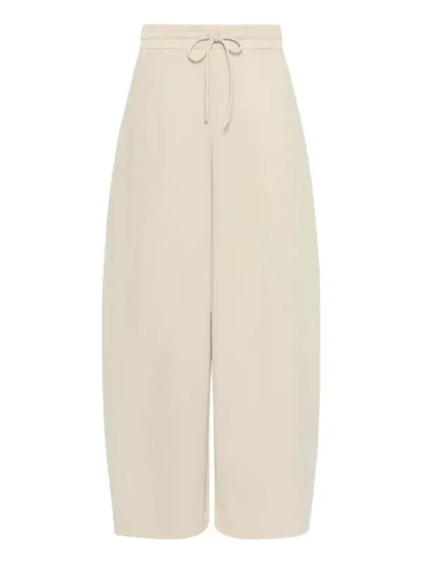 Max Mara Drawstring Wide-leg Trousers - Neutrals