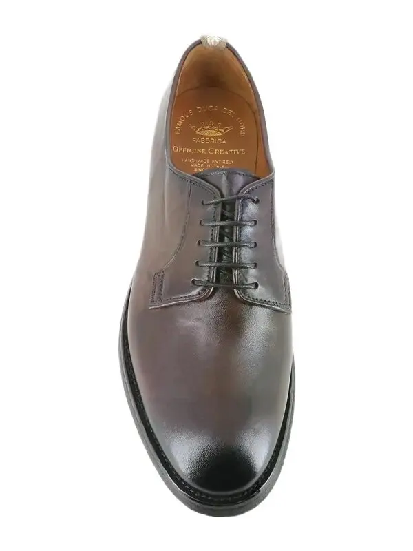Officine Creative Bariton Flexi 001 Lace-up Leather Derby Shoes - Brown