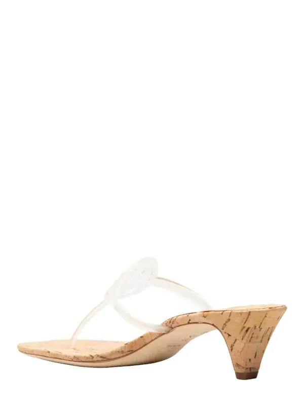 Tory Burch Miller Jelly Sandals - White
