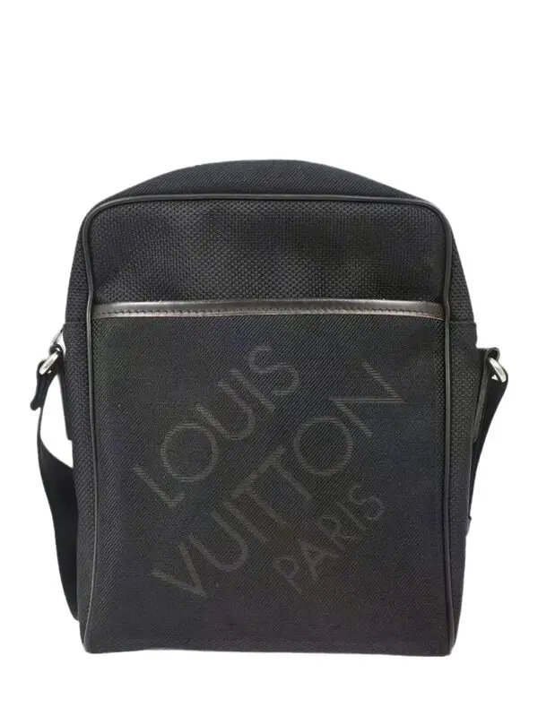 LOUIS VUITTON 2012 Citadin Damier Geant Crossbody Bag - Black