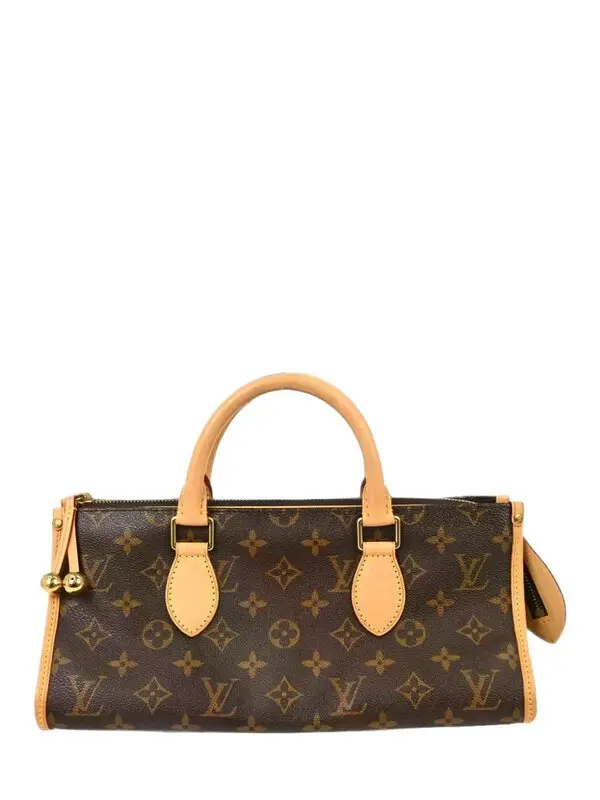 LOUIS VUITTON 2008 Popincourt Monogram Tote Bag - Brown