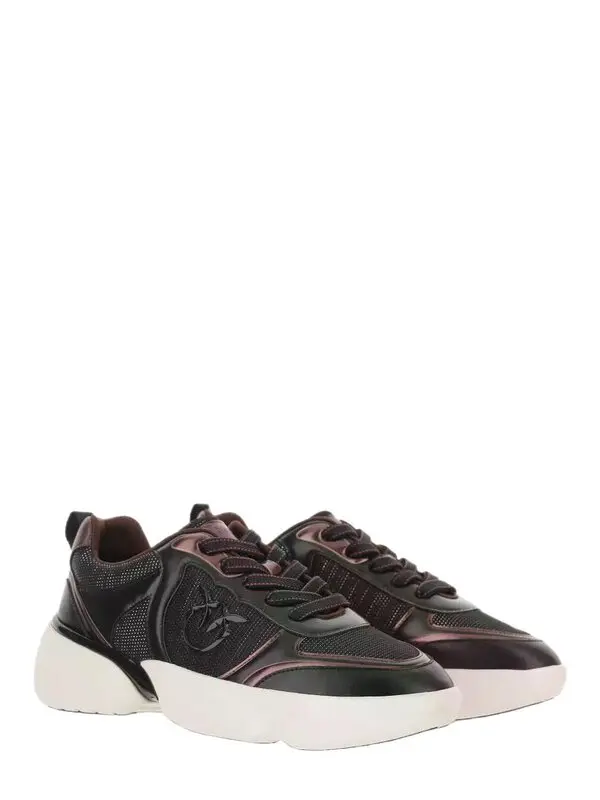 Pinko Love Birds Chunky Sneakers - Black