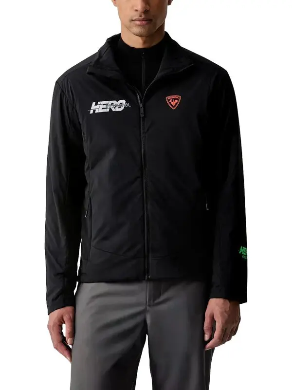 Rossignol Hero Logo-print Zip-up Jacket - Black