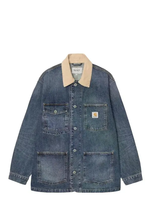 Carhartt Work In Progress Warren Chore Coat - Blue