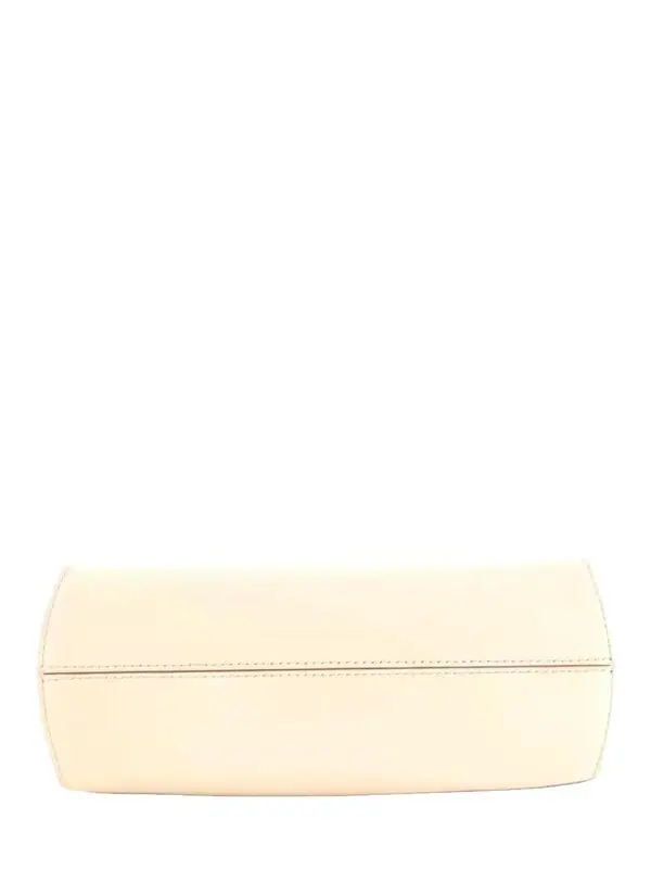 Fendi Leather Clutch Bag - Neutrals