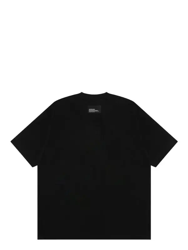 AAPE BY *A BATHING APE Aapenow Moonface Logo-patch T-shirt - Black