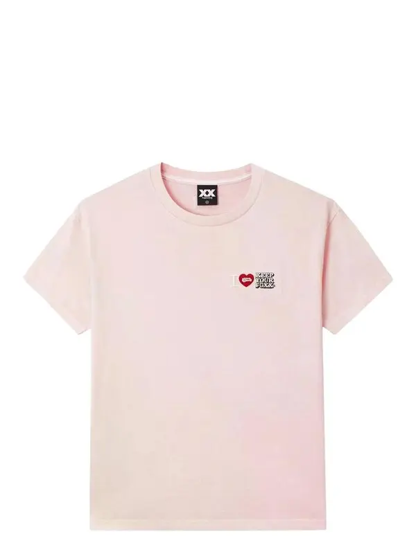 FINGERCROXX Logo-print T-shirt - Pink