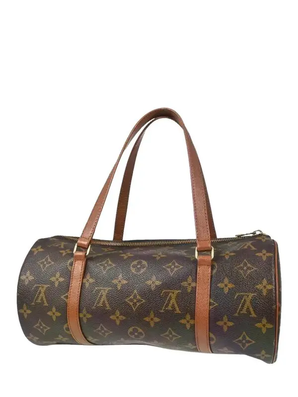 LOUIS VUITTON Monogram Papillon 30 Shoulder Bag - Brown