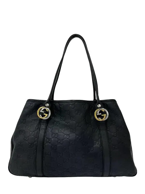 Gucci Ssima Twins Tote Bag - Black