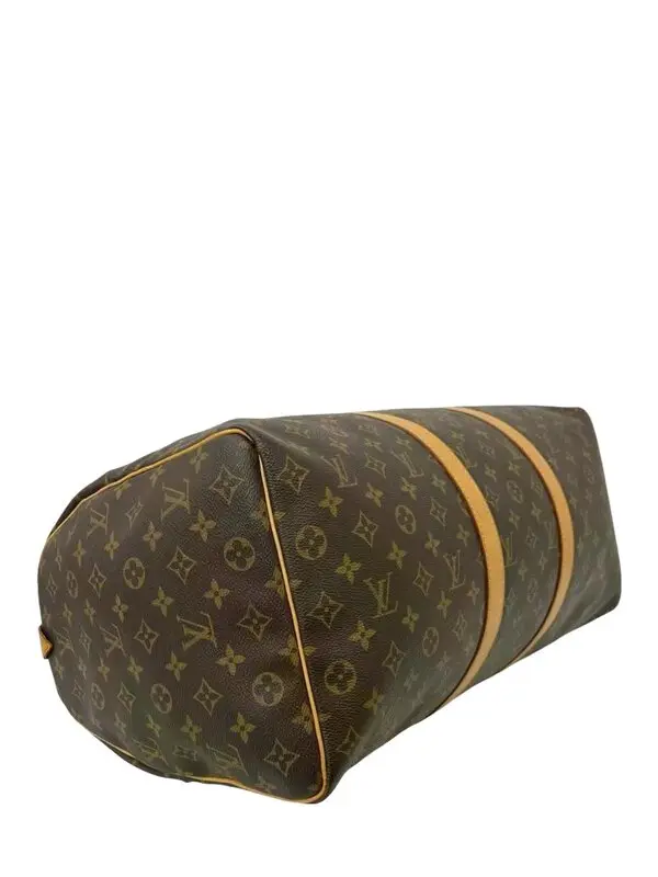 LOUIS VUITTON 1998 Monogram Keepall 50 Travel Bag - Brown
