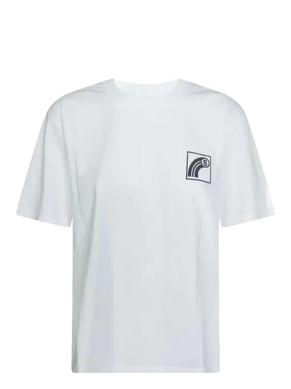 MAISON MARGIELA Cotton Graphic Print T-shirt - White