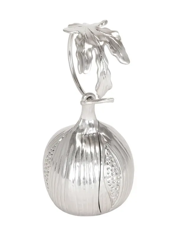 Cult Gaia Fico Pomegranate Wristlet Bag - Antique Silver