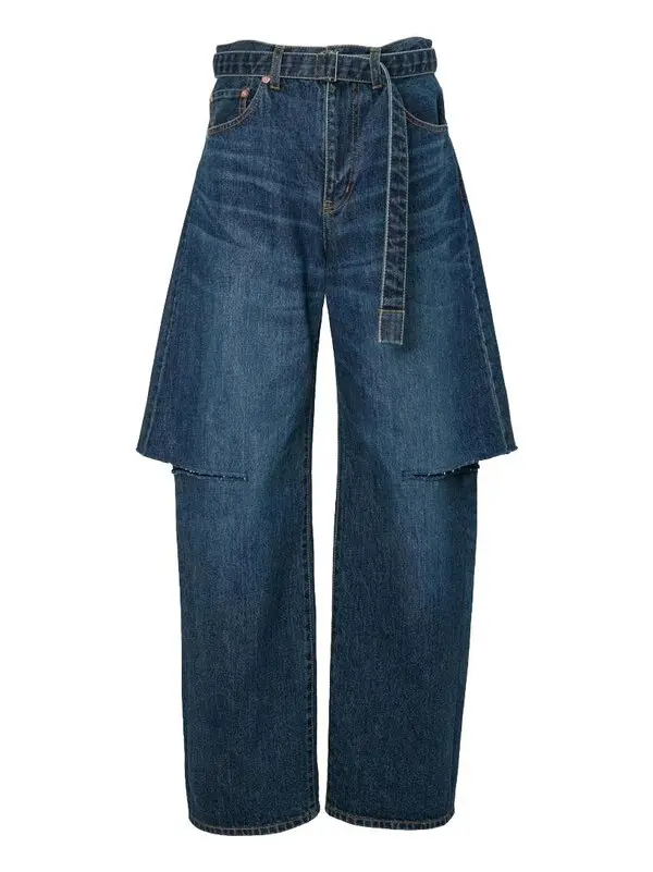 Sacai Denim Pants - Blue