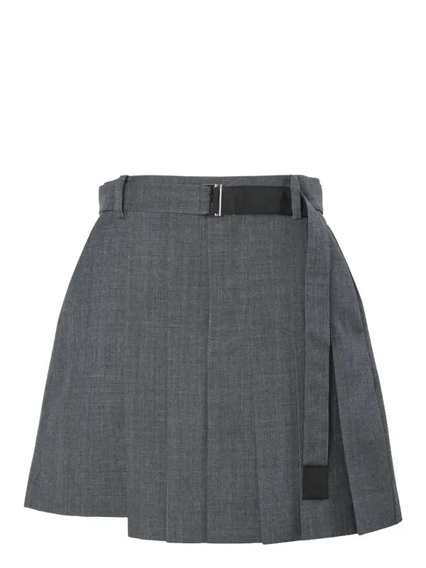 Sacai Suiting Skort - Grey