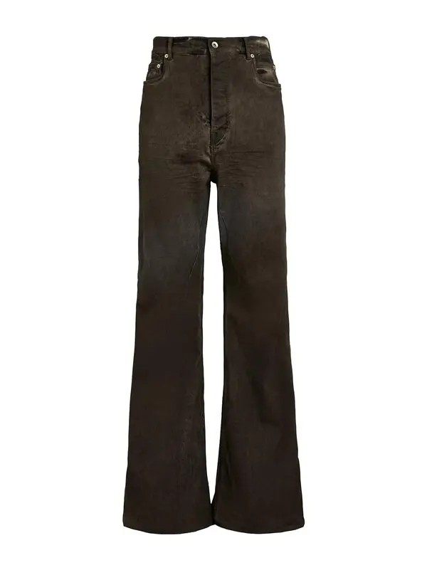 Rick Owens Bolan Bootcut Jeans - Brown