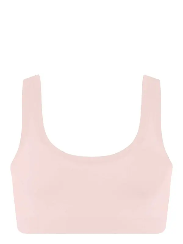 Hanro Touch Feeling Padded Crop Top - Nude