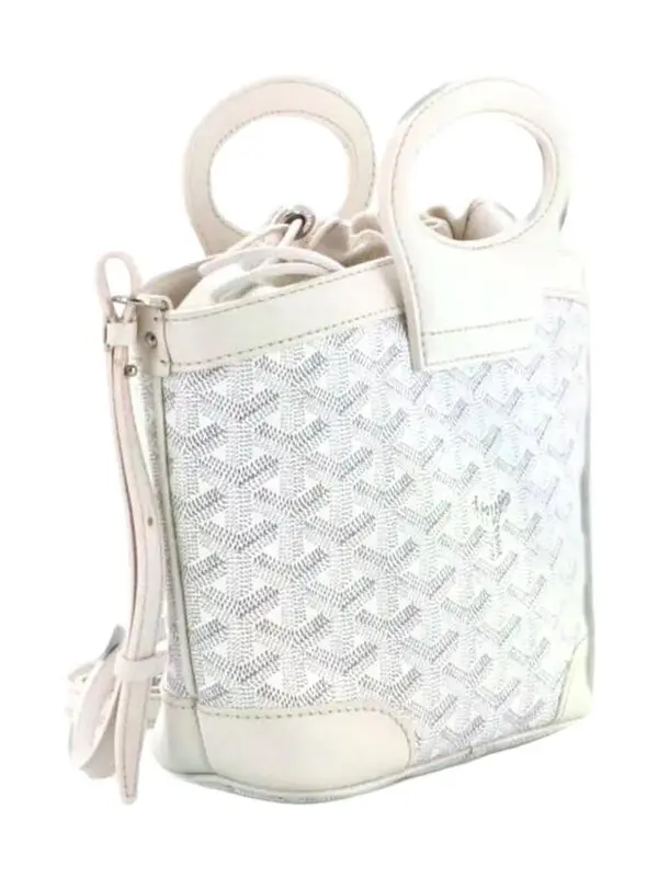 Goyard Beluga Bag Coated Canvas Mini Tote Bag - White