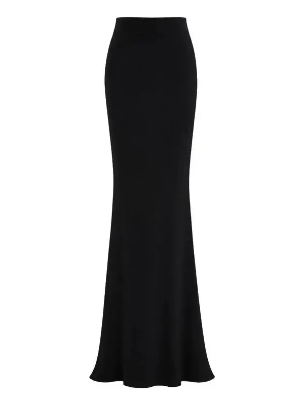 GEMY MAALOUF High-waisted Maxi Skirt - Black