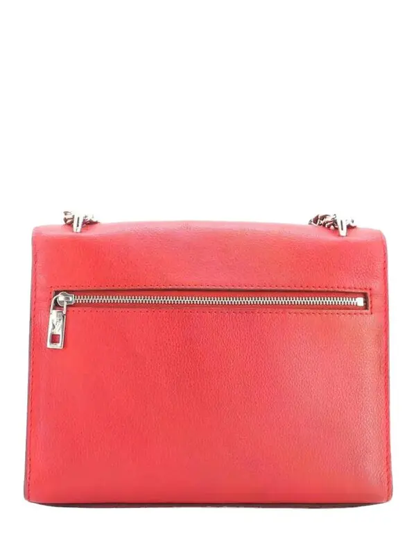 LOUIS VUITTON Mylockme Monochrome Handbag In Leather - Red