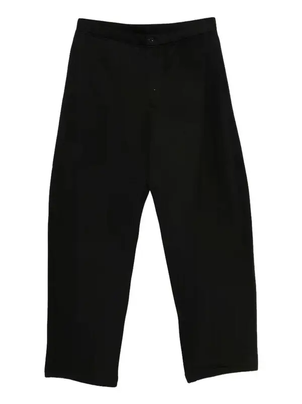 Sacai Button-fastening Track Pants - Black