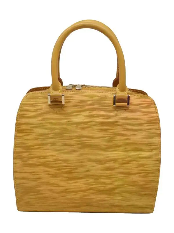 LOUIS VUITTON Pont-neuf Pm Epi Handbag - Yellow