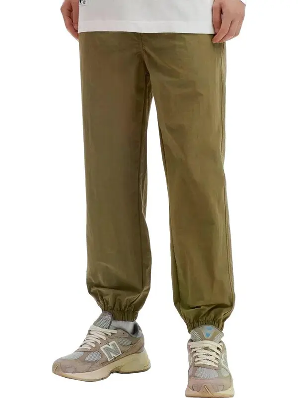 FINGERCROXX Logo-patch Drawstring-waist Track Pants - Green