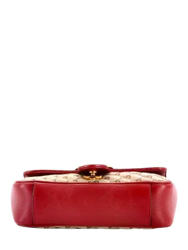 Gucci Gg Marmont Mini Crossbody Bag - Red
