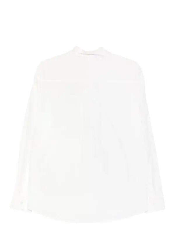 6397 Button-fastening Long-sleeve Shirt - White