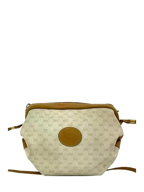 Gucci 20th Century Microssima Crossbody Bag - White