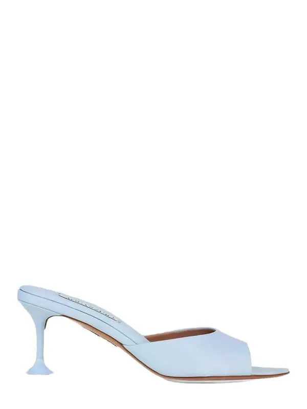 AQUAZZURA Bisous Mules 65 - Blue