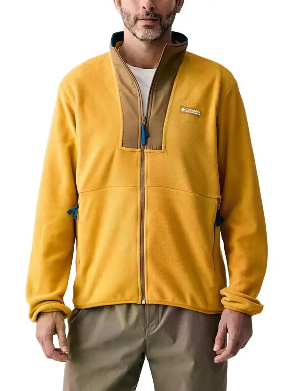 Columbia Sequoia Grove Zip-up Fleece Jacket - Yellow