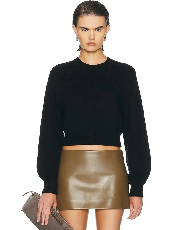 Khaite Masie Cashmere Sweater - Black